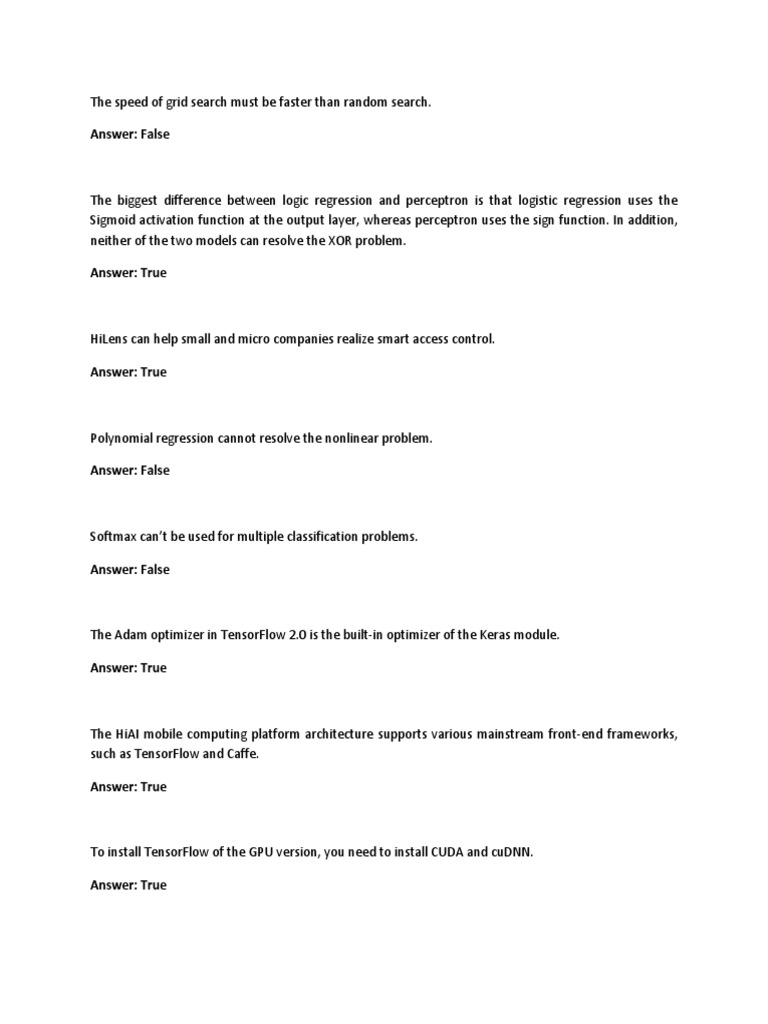 All Notes Hcia Ai Huawei Mock Exam Written | Download Free PDF | Deep ... All Notes Hcia Ai Huawei Mock Exam Written | Download Free PDF | Deep ...