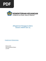 Registrasi Pengguna Baru Panduan Sistem INSW | PDF