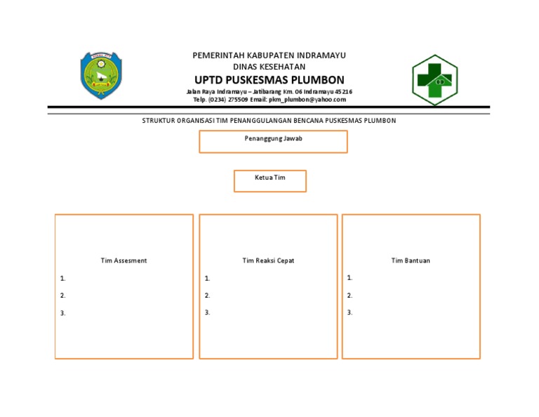 Stuktur Tim Siaga Bencana | PDF