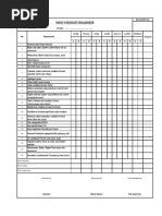 Tipper Truck Inspection Checklist | PDF | Truck | Transport