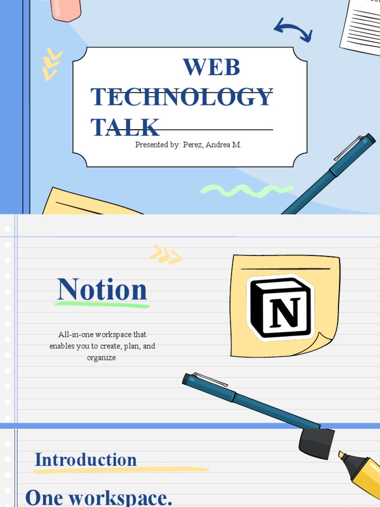 Technology Talk: Presented By: Perez, Andrea M | PDF