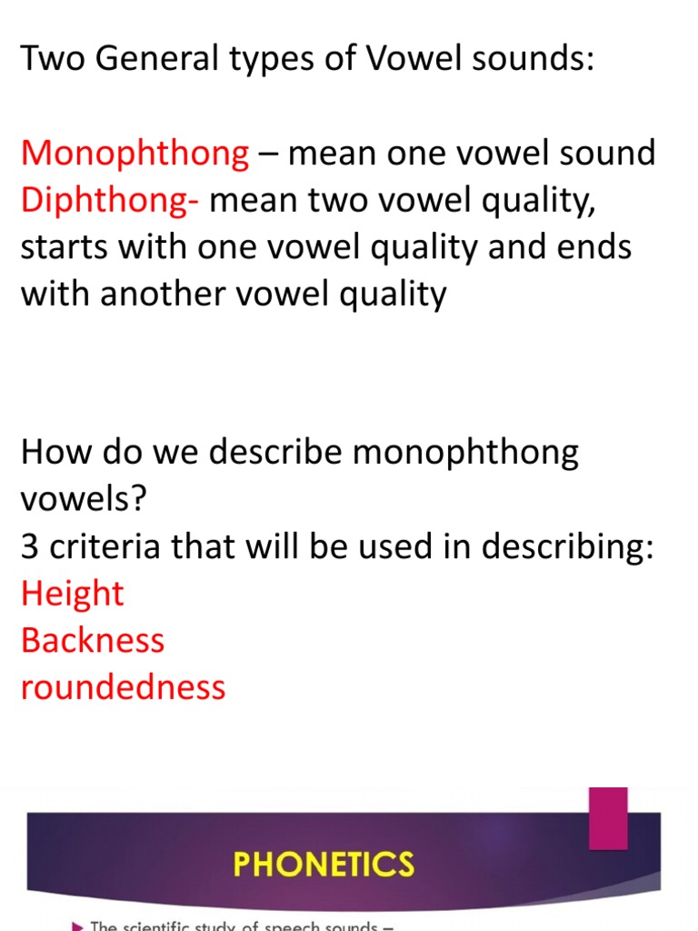Place and Manner of Articulation Plus Voicing | PDF