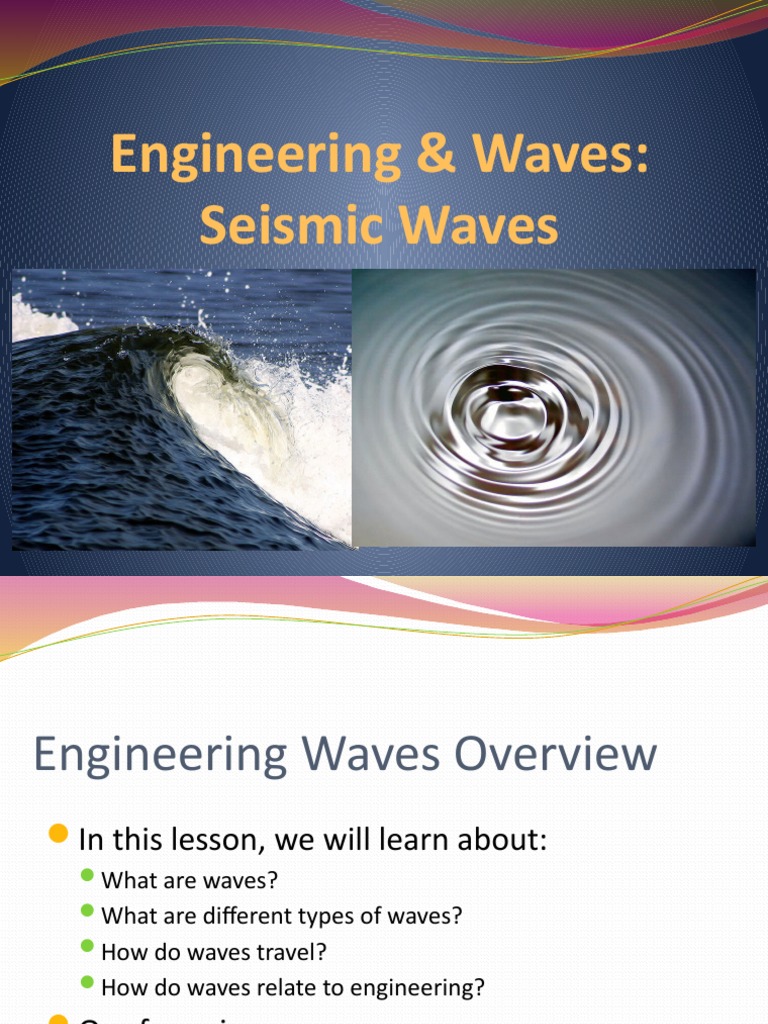 Understanding Seismic Waves in Engineering | PDF | Waves | Earthquakes