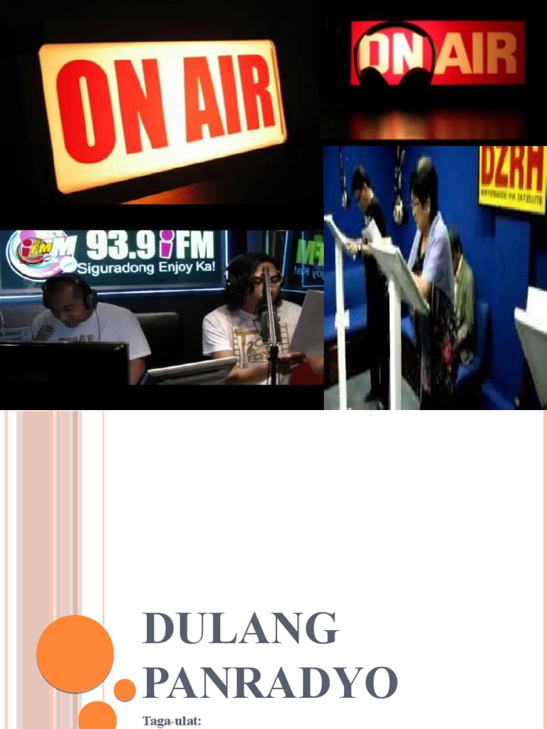 Galbo, Baay - DULANG PANRADYO AT TELEBISYON | PDF