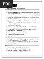 Srikanth P2P Process Resume | PDF | Accounts Payable | Business