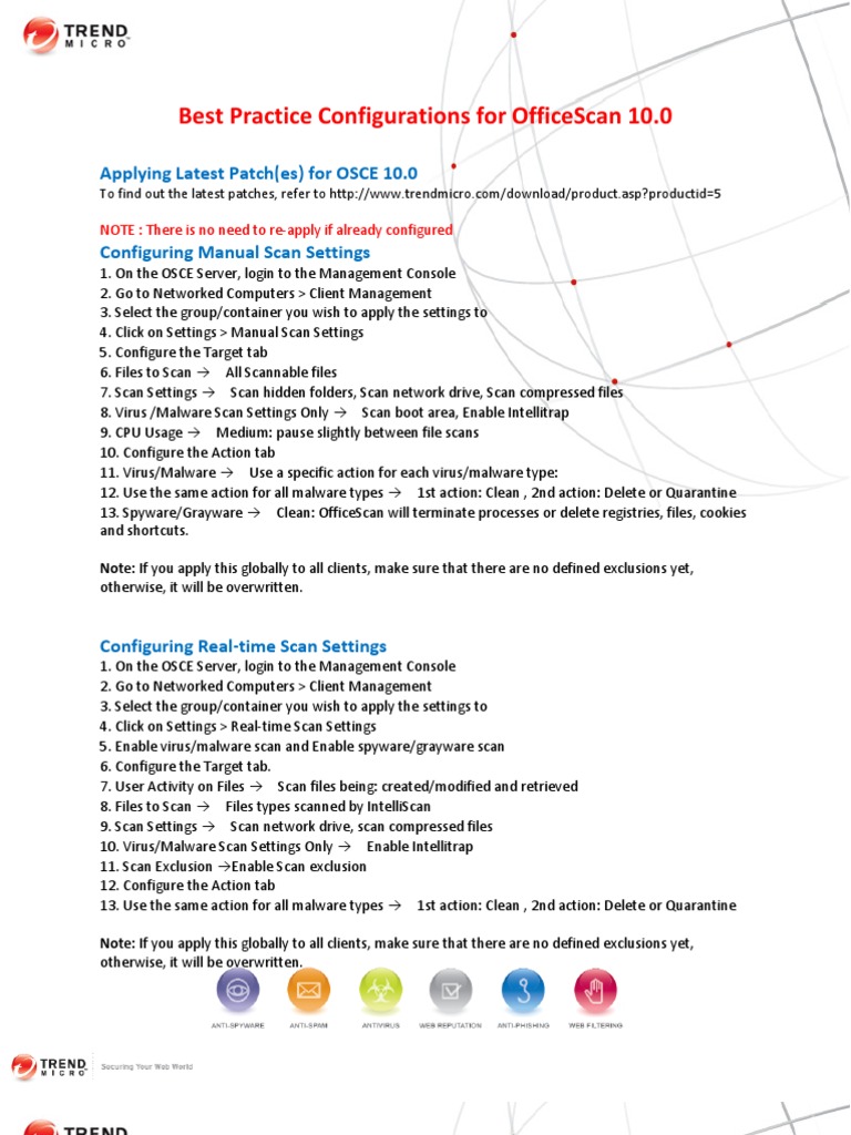OSCE 10 Best Practice Guide | PDF