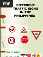 Complete List of LTO Traffic Signs and Symbols | PDF