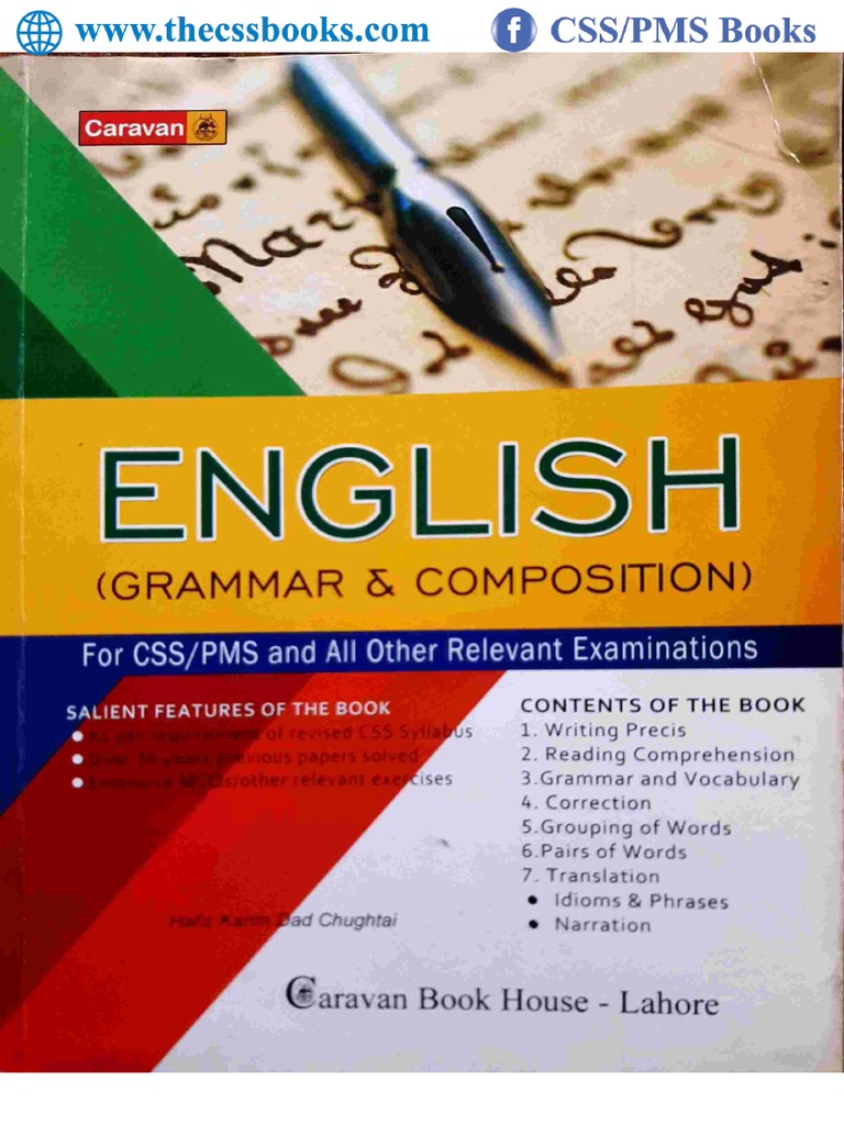 English Grammar and Composition by Hafiz Karimdad Chughtai | PDF