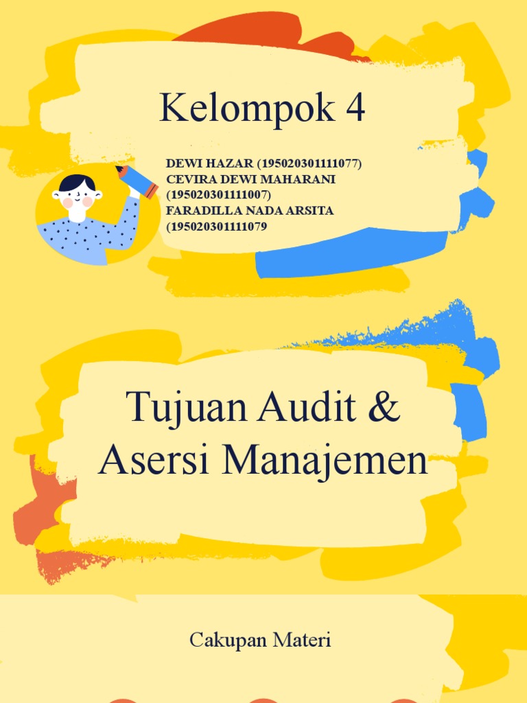 Tujuan Audit & Asersi Manajemen - Materi 5 | PDF