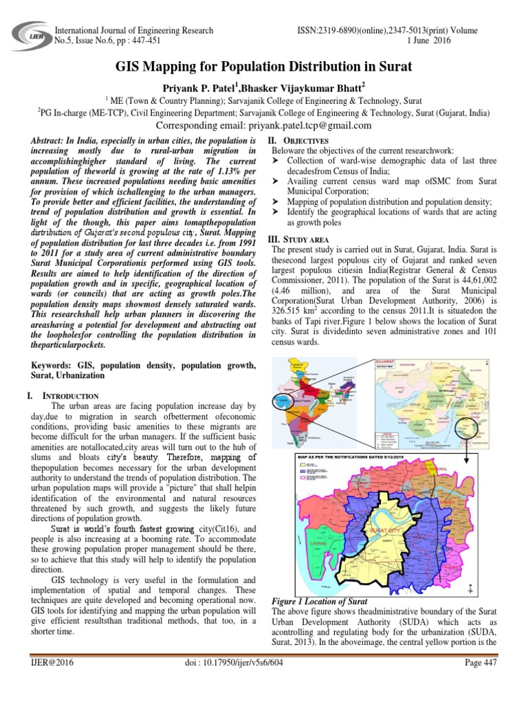 GIS Mapping For Population Distribution | PDF | Geographic Information ...