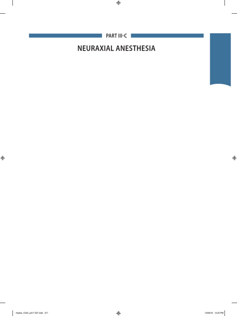 Neuraxial Anatomy for Sacral Blocks | PDF | Vertebra | Vertebral Column