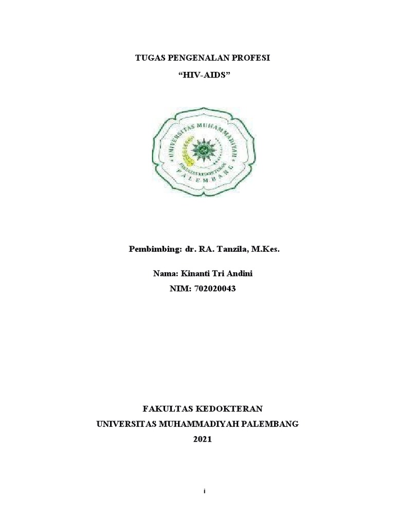 Pengenalan HIV-AIDS: Definisi dan Tatalaksana | PDF | Pengembangan Diri ...