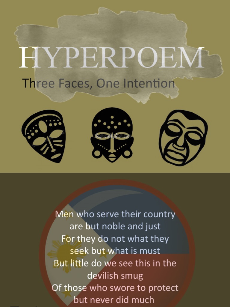 Hyperpoem: Three Faces, One Intention | PDF