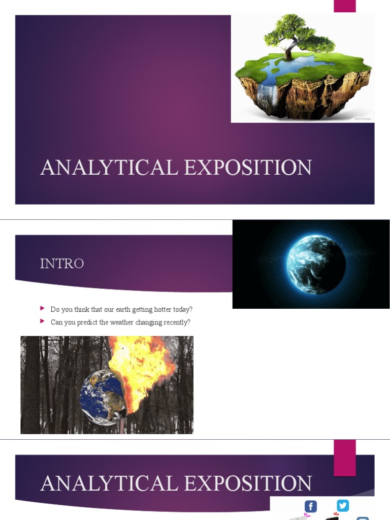 Analytical Exposition | PDF | Deforestation | Climate Change