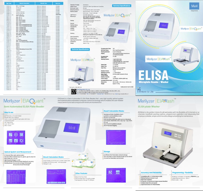Advanced ELISA Microplate Reader/Washer | PDF