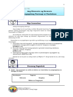 Filipino Module 1 Grade 4 | PDF