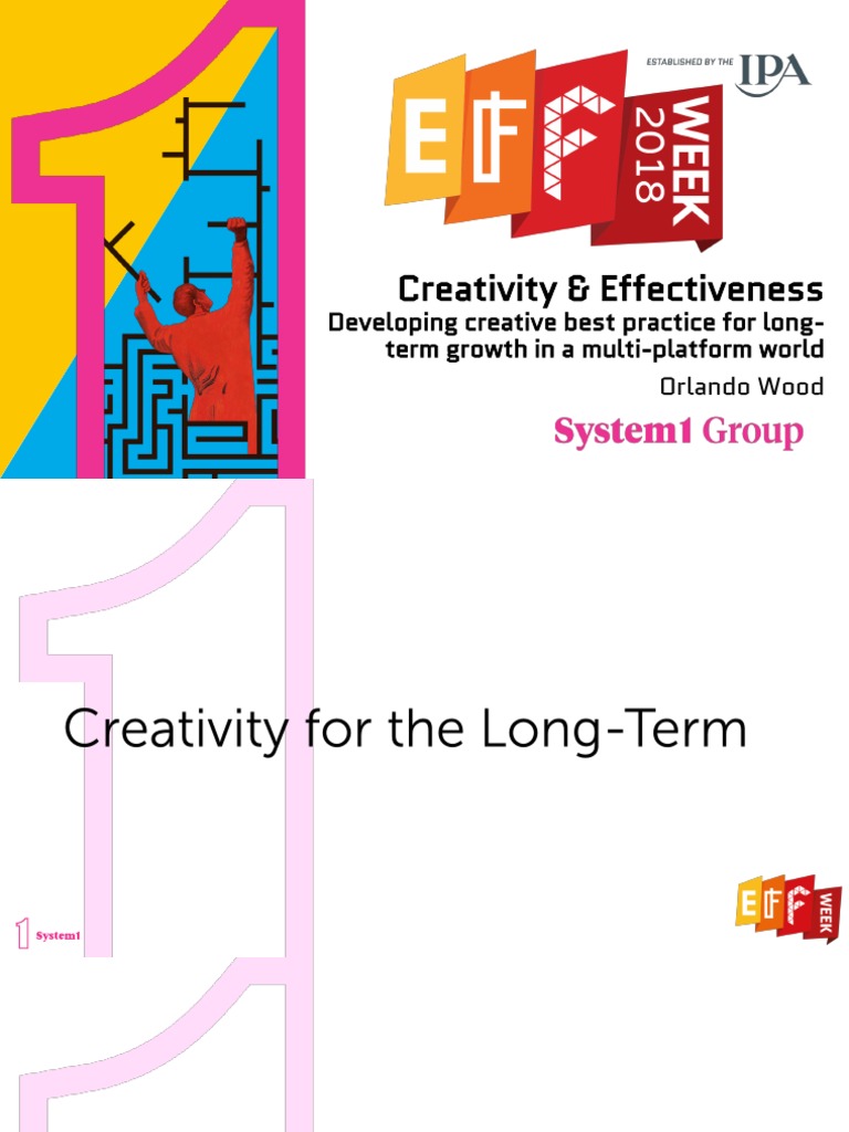 Creative Effectiveness in Advertising | PDF | Cognition | Morality