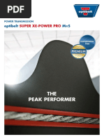 Optibelt SUPER XE POWER PRO Brochure | PDF | Belt (Mechanical) | Gear