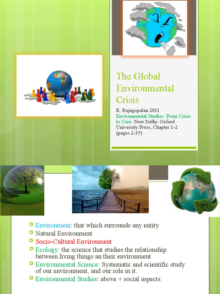 Global Environmental Crisis Overview | PDF | Natural Environment ...