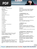 Complete List of English Prepositions A-Z (Free PDF | PDF | English ...