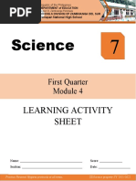 Science 7 Lesson Plan Saturated - Unsaturated Solution | PDF ...