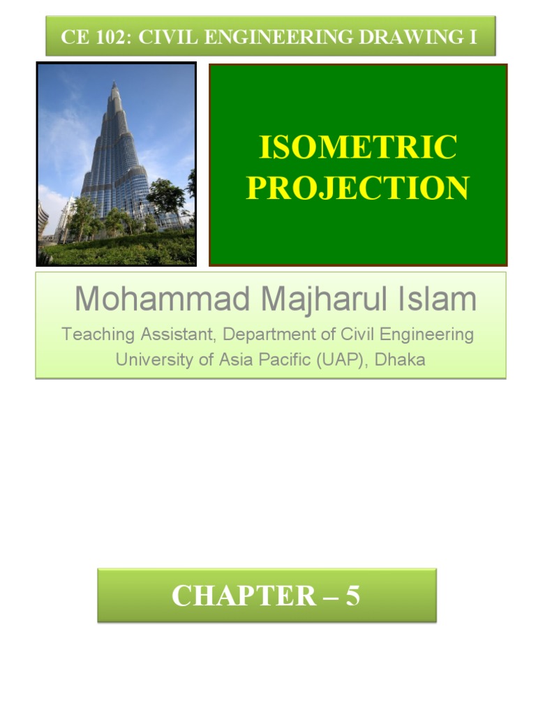 Chapter 5 (Isometric Projection) | PDF | Classical Geometry | Geometry