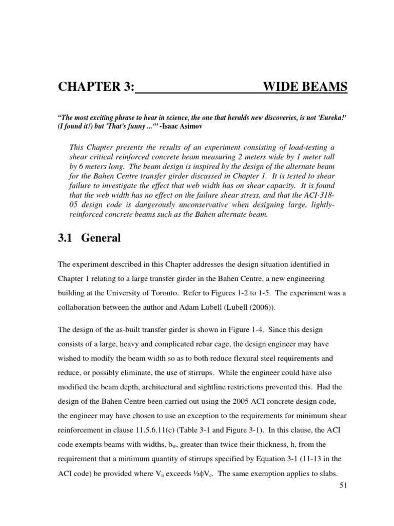 Wide Beams | PDF | Beam (Structure) | Fracture