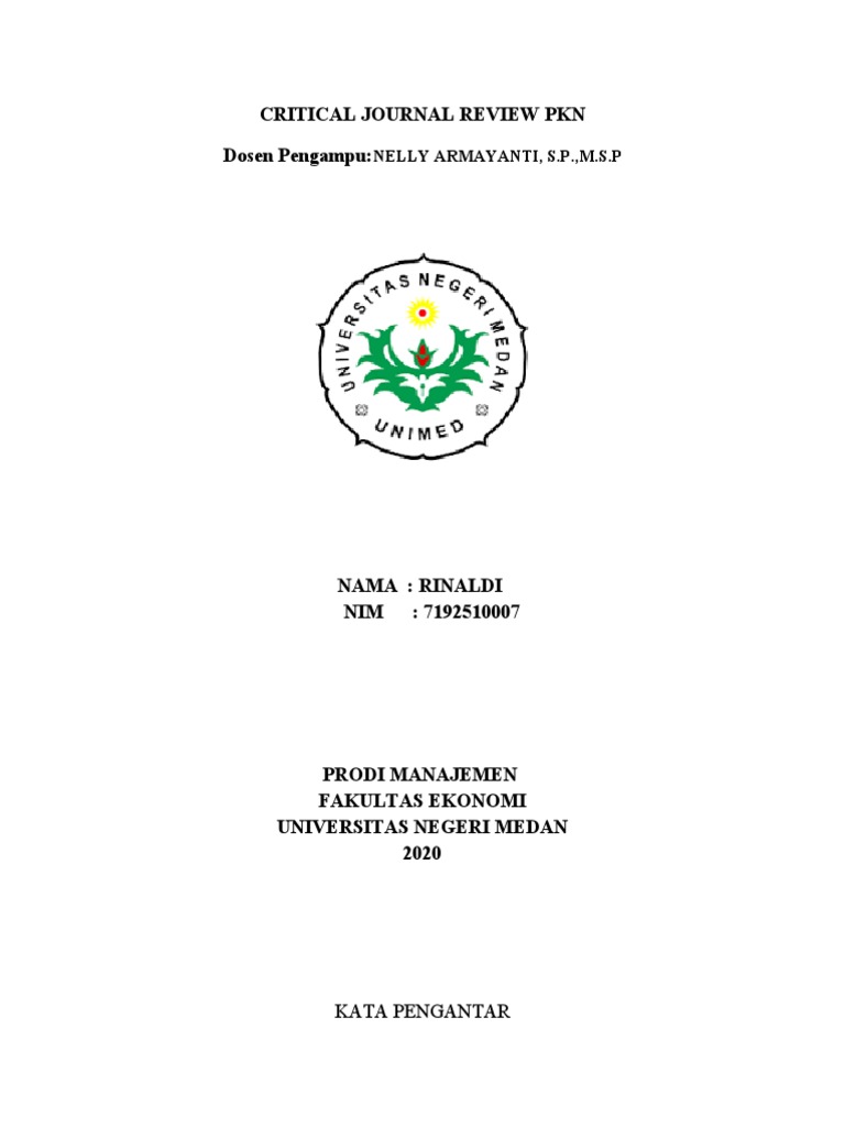 CJR PKN | PDF | Sains & Matematika