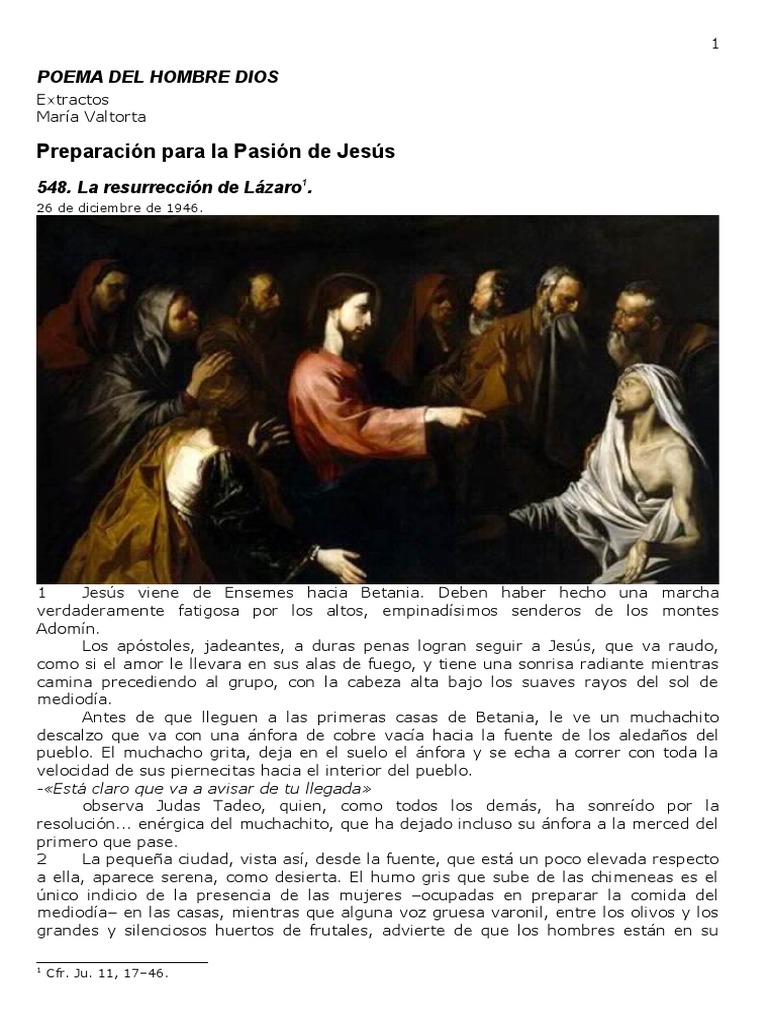 548 Resurrección de Lázaro | PDF | Religión y creencia | Personas