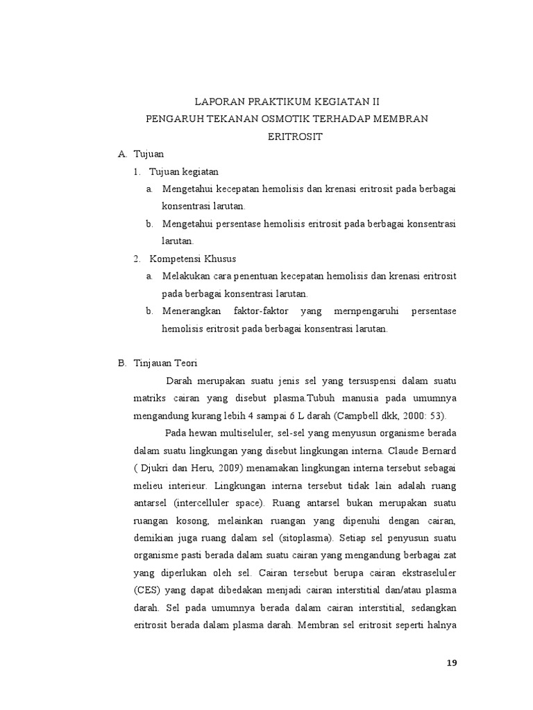 Laporan Praktikum Kegiatan Ii | PDF