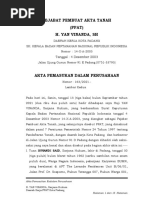 Contoh Akta - Inbreng | PDF