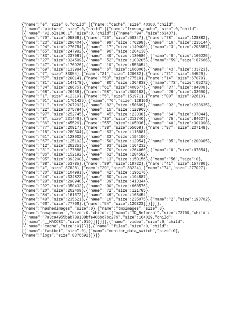 Optimize cache and files structure | PDF