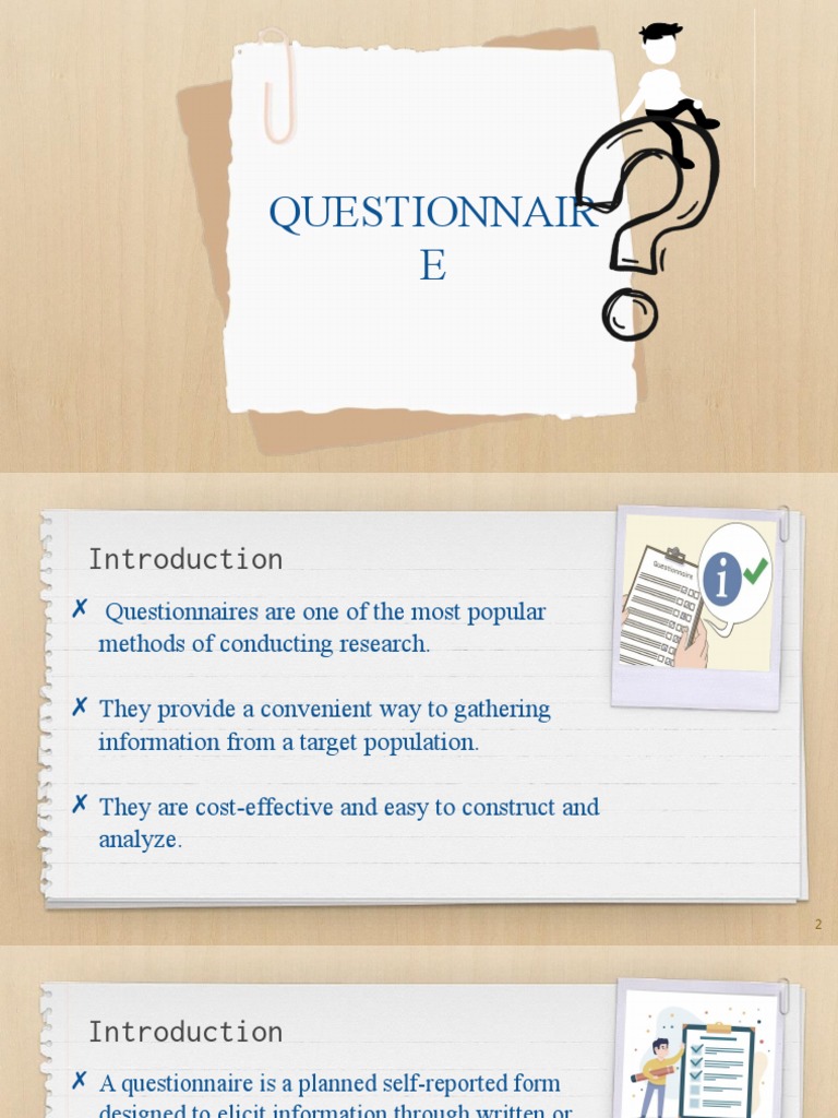 Research Questionnaire Topic | PDF | Questionnaire | Likert Scale