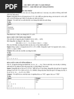 100 Đề Thi & Bài Tập Lập Trình HSG Tin Học THCS - Chat GPT | PDF