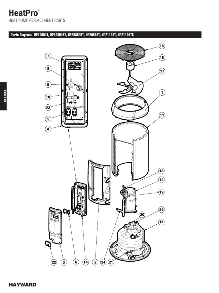 Heatpro: Heat Pump Replacement Parts | PDF | Thermodynamics ...