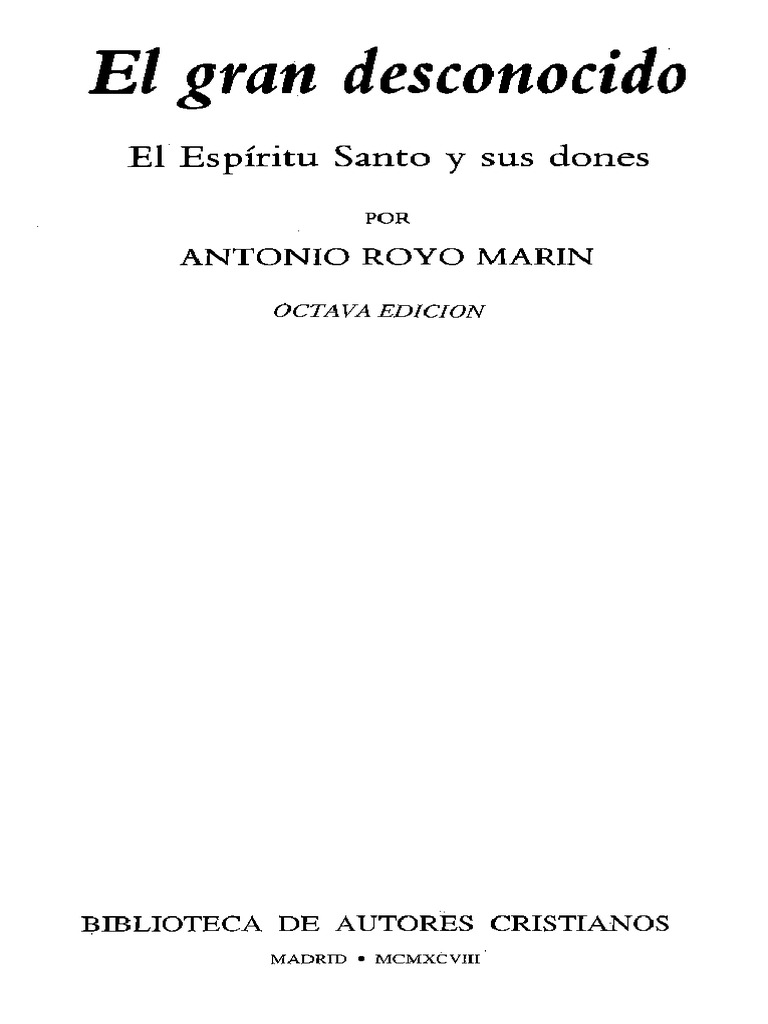 El Gran Desconocido Pdf