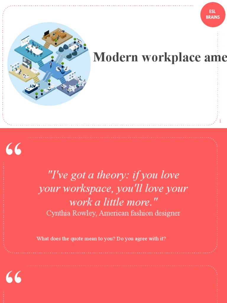 Modern Workplace Amenities | PDF