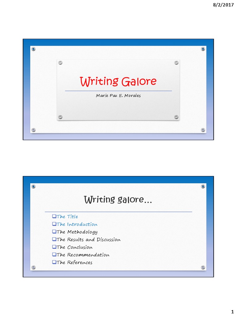 Writing Galore-Part 1 | PDF | Science | Cognition