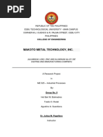 FINAL Taganito HPAL Nickel Corporation | PDF | Nickel | Mining