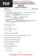 Grade 8 - Factorization Worksheet | PDF