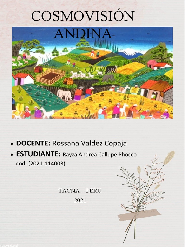 Cosmovisión Andina | PDF | Imperio Inca