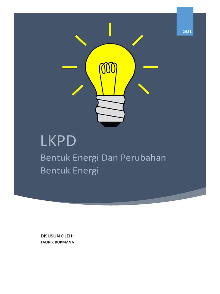 Taufik Rukmana LKPD PheT Energi | PDF