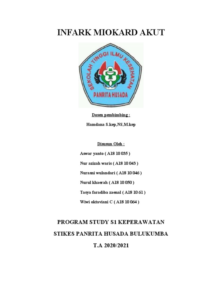 Infark Miokard Akut | PDF