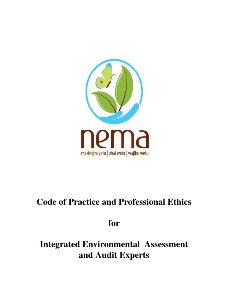 Code of Practice for Environmental Experts | PDF | Environmental Impact ...
