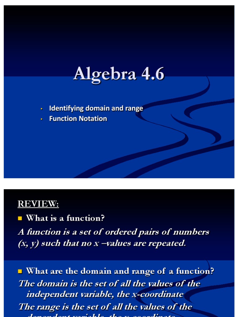 Domain And Range Of Function Pdf Function Mathematics Analysis