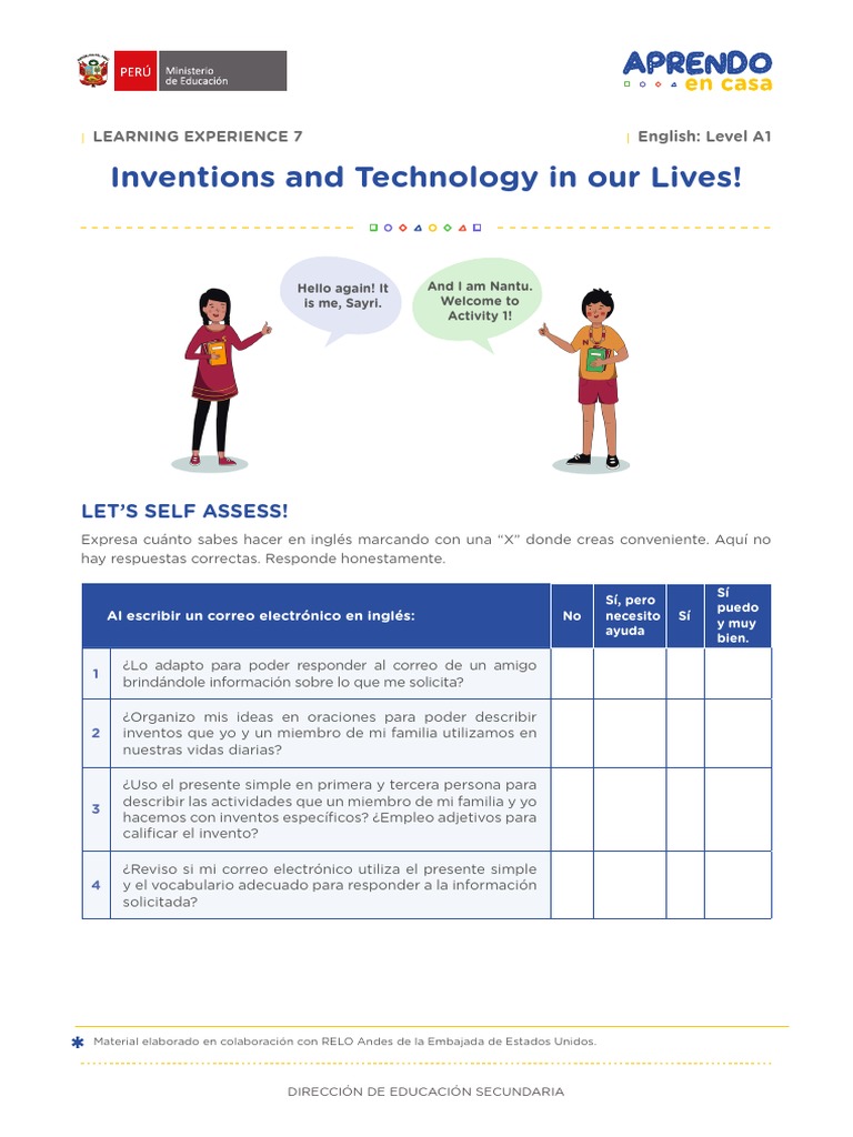 EXP. 7 AVTIVITY 1 Inventions and Technology in Our Lives | PDF