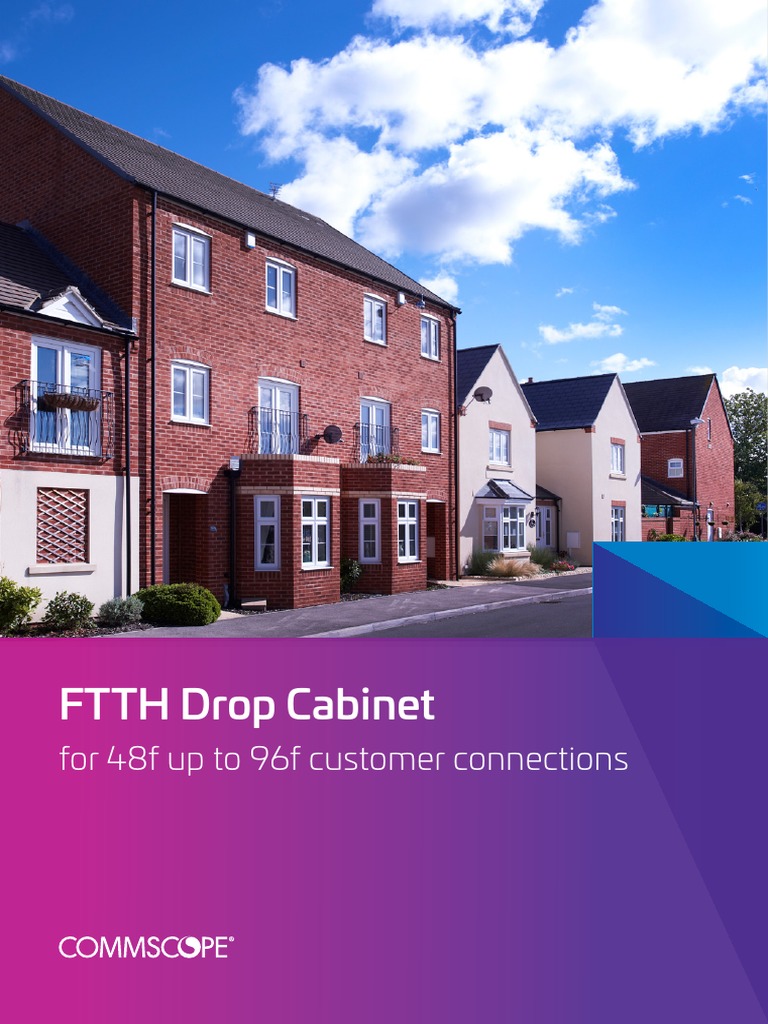 Brochure - FTTH Drop Cabinet For 48f & 96f Customer Connections | PDF ...