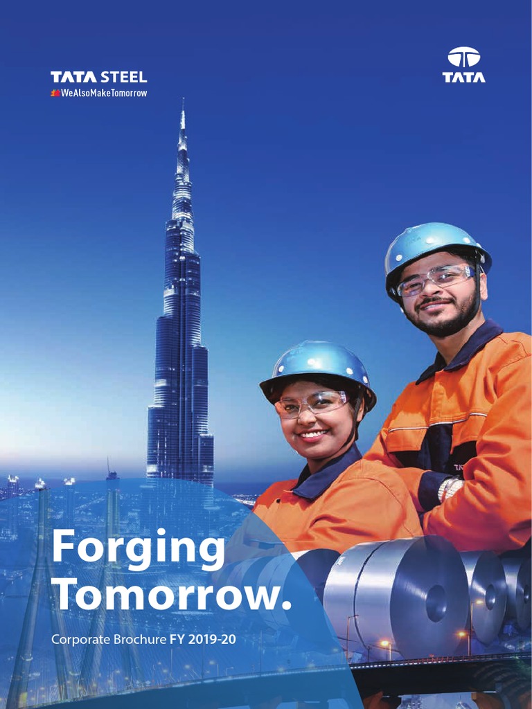 Tata Steel Corporate Brochure 2019 20 | PDF | Steel