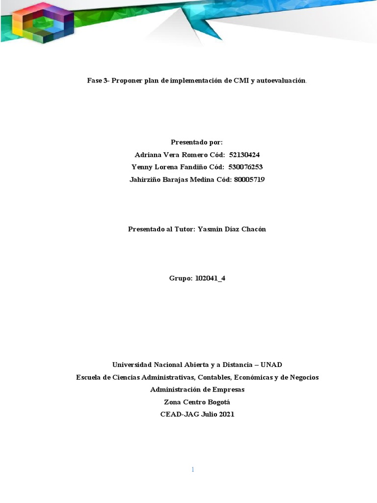 Plan CMI para Banco Popular | PDF | Liderazgo | Bancos