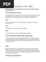 Mozart's Life: Key Events Timeline | PDF | Wolfgang Amadeus Mozart ...
